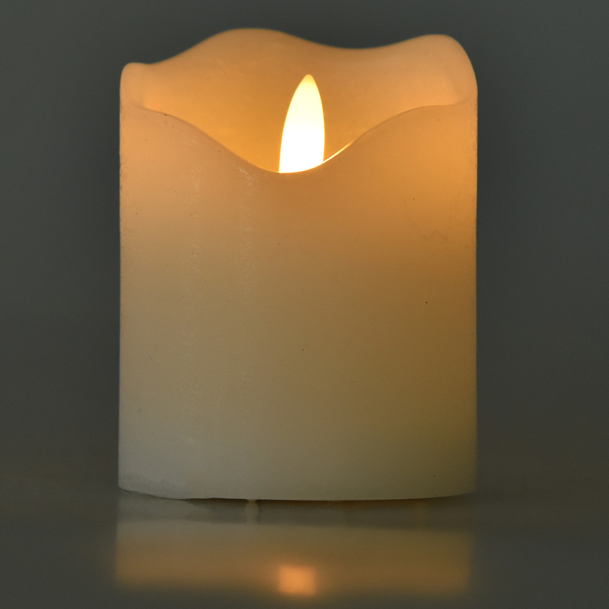 Floristik24.hu LED-es gyertya időzítővel valódi viaszoszlopos gyertya ...